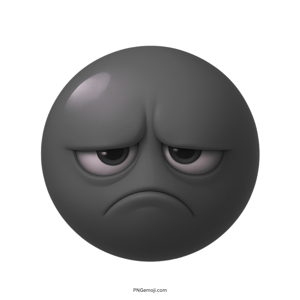 Sour Emoji Colorful 3D PNG, Transparent, ClipArt – emojigit.com