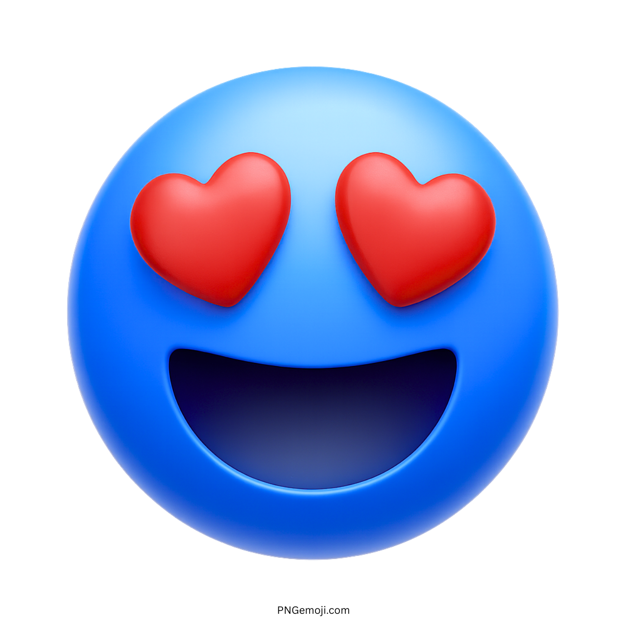 Heart Eyes Emoji PNG Multicolor 3D ClipArt Collection - emojigit.com