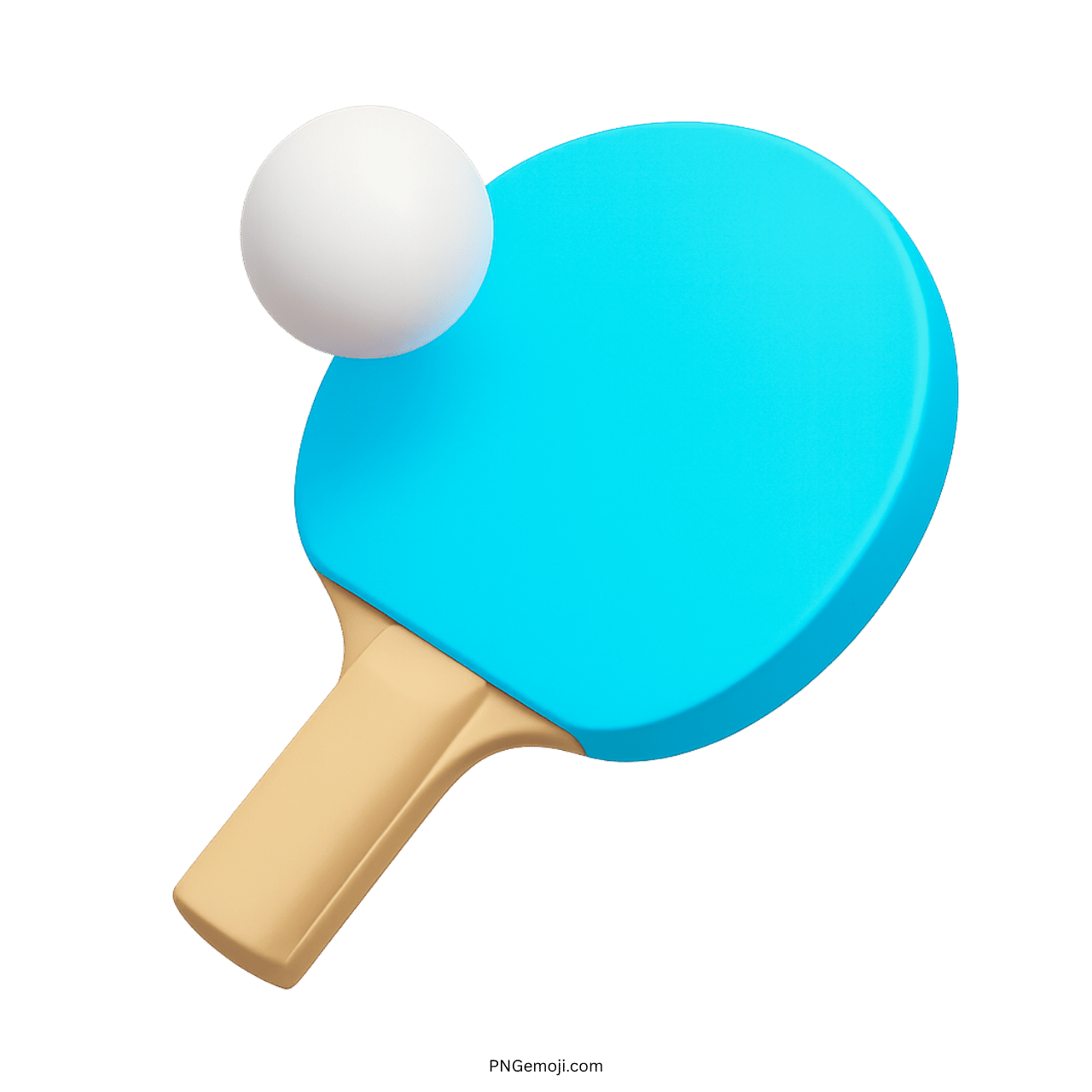 Ping Pong Emoji Multicolor 3D PNG, ClipArt Collection – emojigit.com