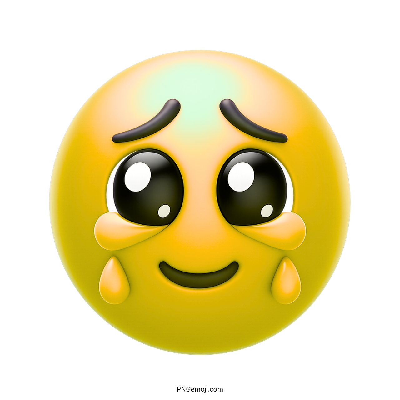 Face Holding Back Tears PNG Emoji Multicolor 3D ClipArt Collection ...