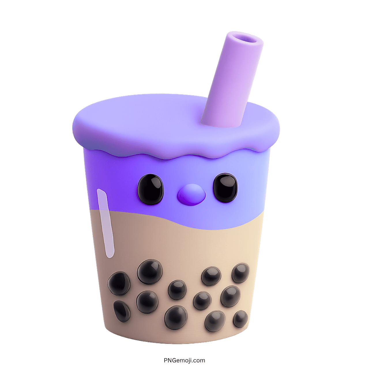 Bubble Tea Emoji Multicolor 3D PNG, ClipArt Collection - emojigit.com