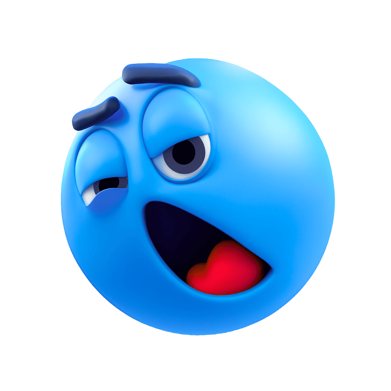 Big Yawn Emoji – emojigit.com